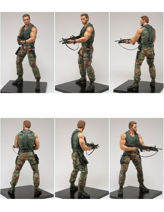 BTS First Look — Predators Series 8 Dutch Schaefer 7″ Action Figures ...