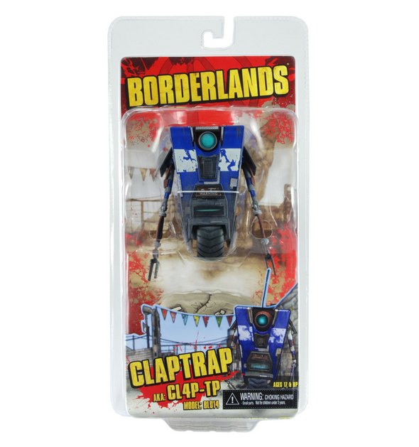 Shipping Now – Borderlands Blu14 Claptrap Deluxe Action Figure ...