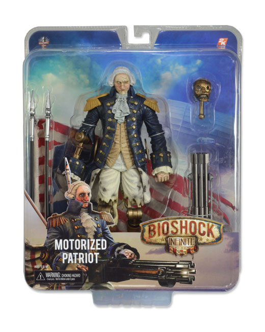 Bioshock Infinite – 9″ Action Figure – George Washington Patriot (Case ...