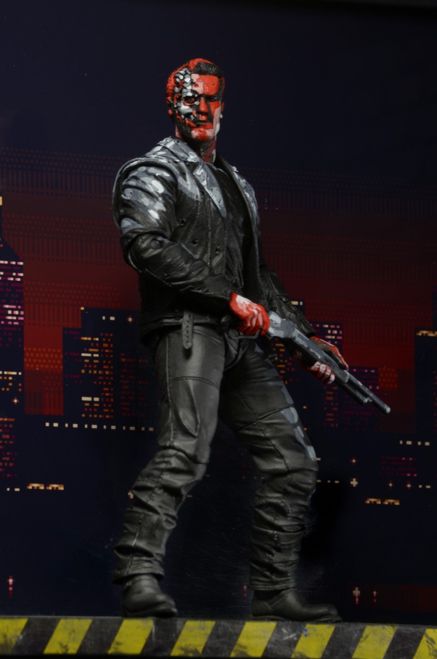 Shipping: Terminator 2 Video Game Appearance T-800 and Captain America ...