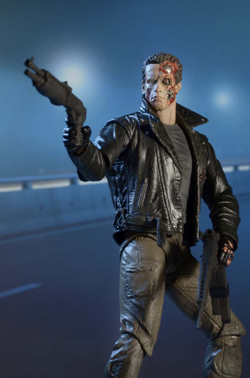 Terminator – 7″ Action Figure – Ultimate T-800 (Police Station Assault ...