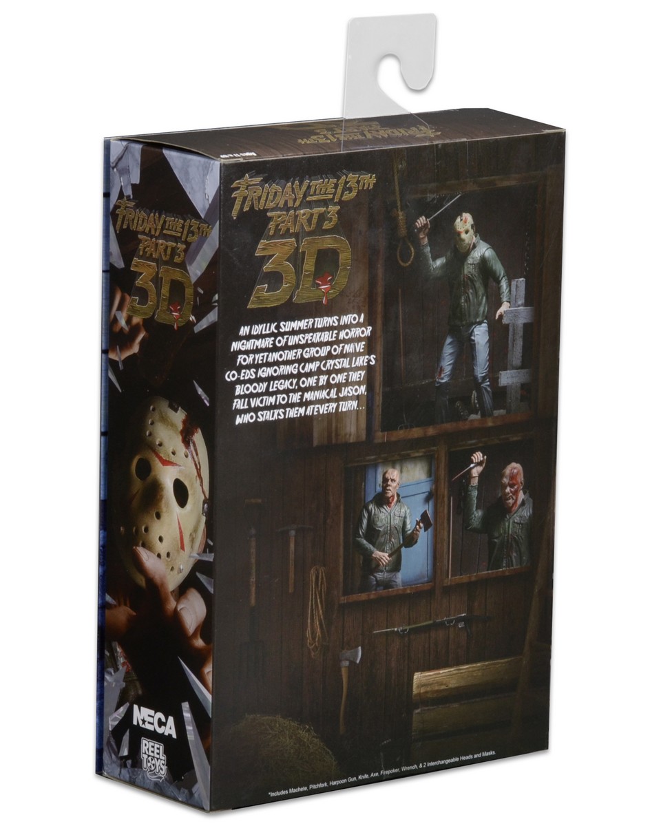 Friday the 13th – 7″ Scale Action Figure – Ultimate Part 3 Jason ...