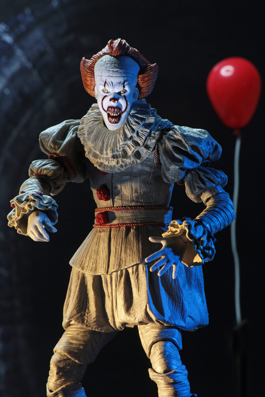 IT – 7” Scale Action Figure – Ultimate Pennywise (2017) – NECAOnline.com