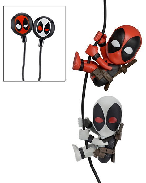 Scalers 2-Pack with Custom Earbuds – Deadpool & X Force Deadpool ...