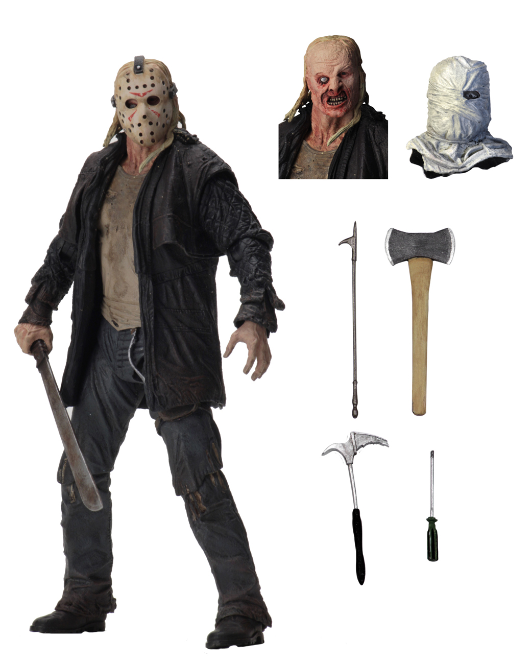 Friday the 13th – 7” Scale Action Figure – Ultimate 2009 Jason ...