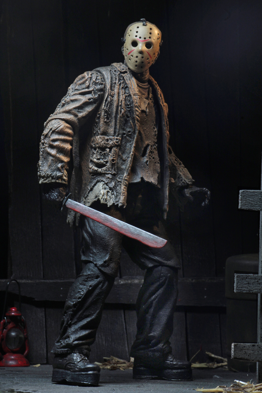 Freddy vs Jason – 7” Scale Action Figure – Ultimate Jason (FvJ ...