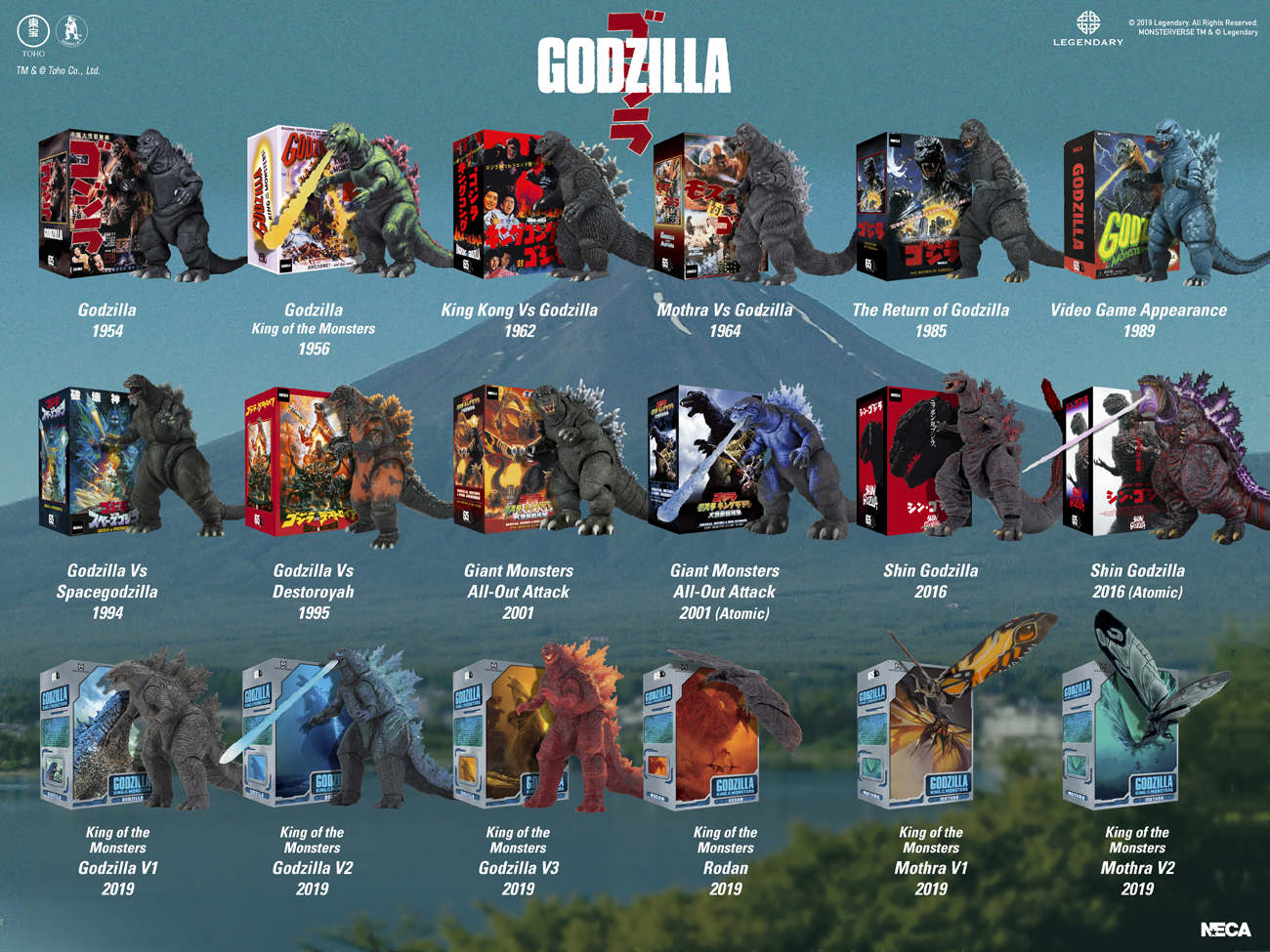5 Days of Downloads 2019 – Bonus: Godzilla Action Figure Visual Guide ...