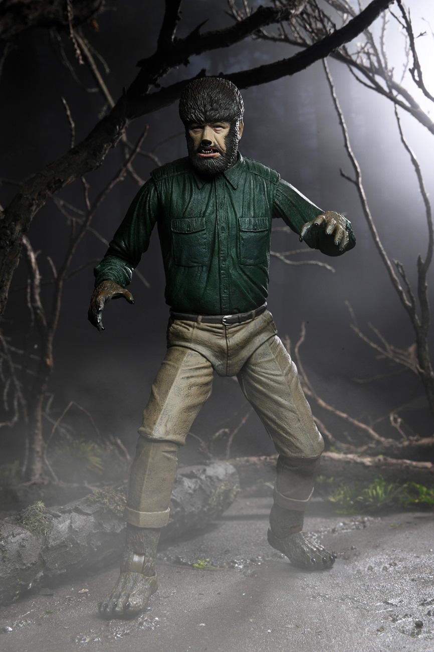 Universal Monsters – 7″ Scale Action Figure – Ultimate Wolf Man (Color ...