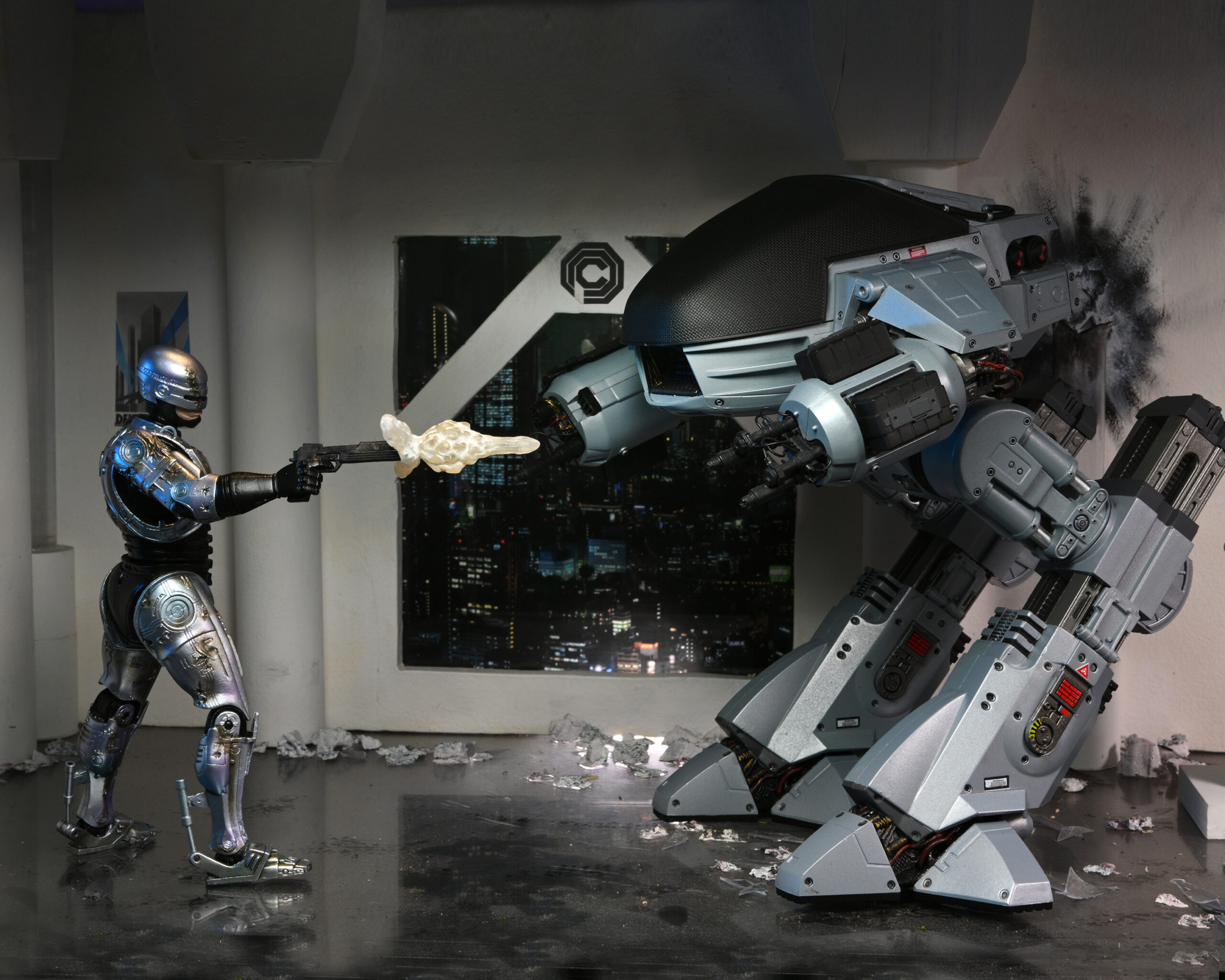 RoboCop – 7″ Scale Action Figure – Ultimate Battle-Damaged RoboCop with ...