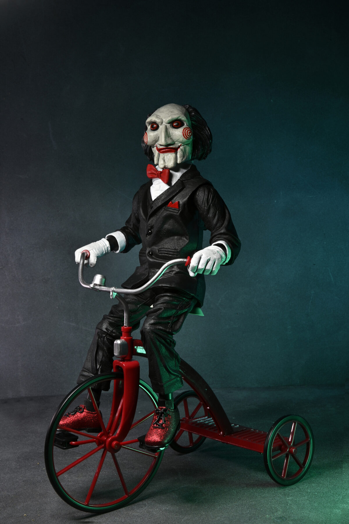 Saw – 12″ Action Figure with Sound – Puppet on Tricycle – NECAOnline.com